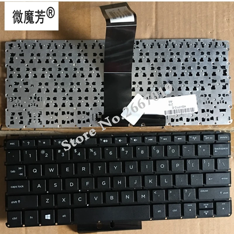Teclado para ordenador portátil HP PAVILION 10 E US, nuevo|keyboard for ...