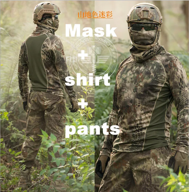 Kryptek Mandrake Typhon Highlander Camouflage Ghillie Suits Hunting