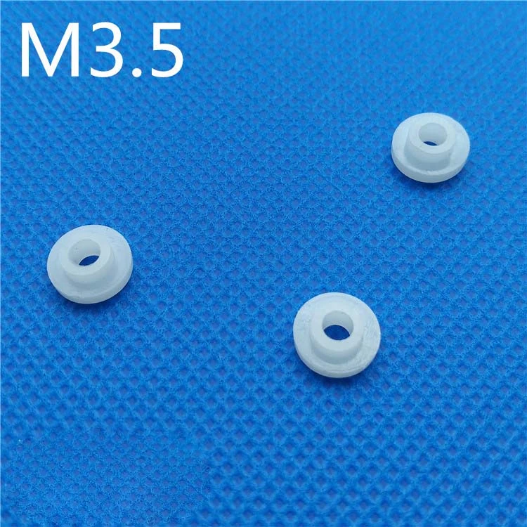 50pcs M3.5 nylon step washers gaskets double layer gasket washer 3.5mm ...
