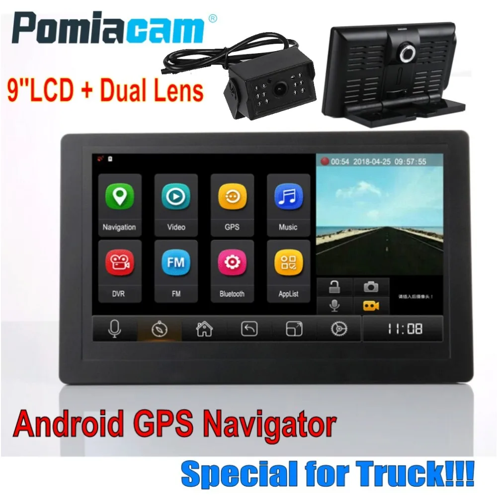 Professional 9 Inch Wifi Android Bluetooth Bus Truck Gps Navigator ...