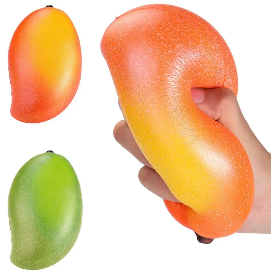 XZ Simulation Fruit Food Stress Reliever Colossal Mango Squeeze ...