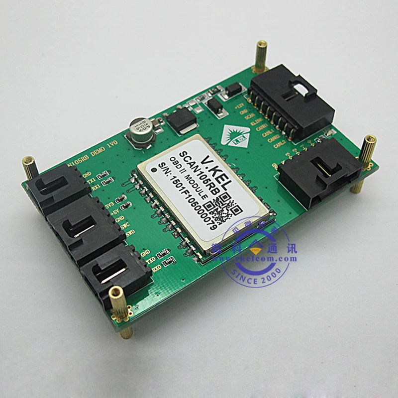 OBD2 module test panel SCAN105RB program development board OBD2 vehicle ...