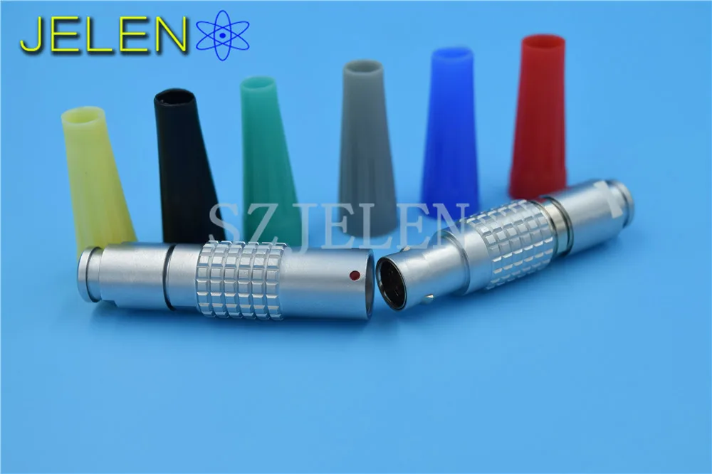 LEMO connector 4pin PHG.1B.304.CLAD/FGG.1B.304.CLAD, 4 pin male and ...