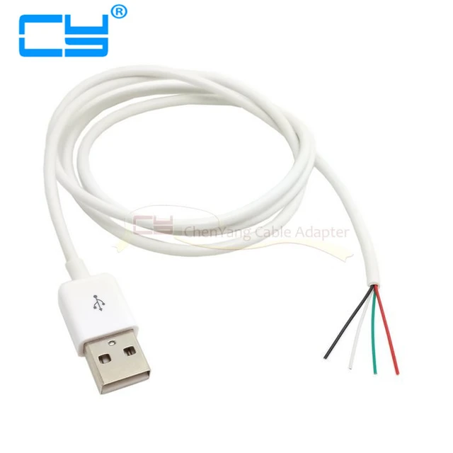 White Usb Wire