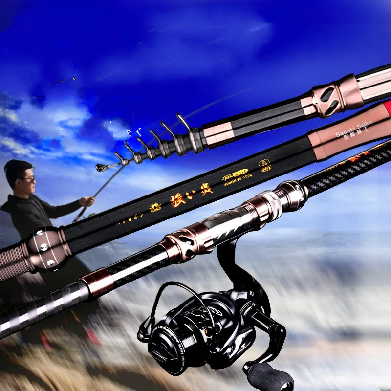 Limited Price for High Carbon Fiber Rock Fishing Rod Short Section ...