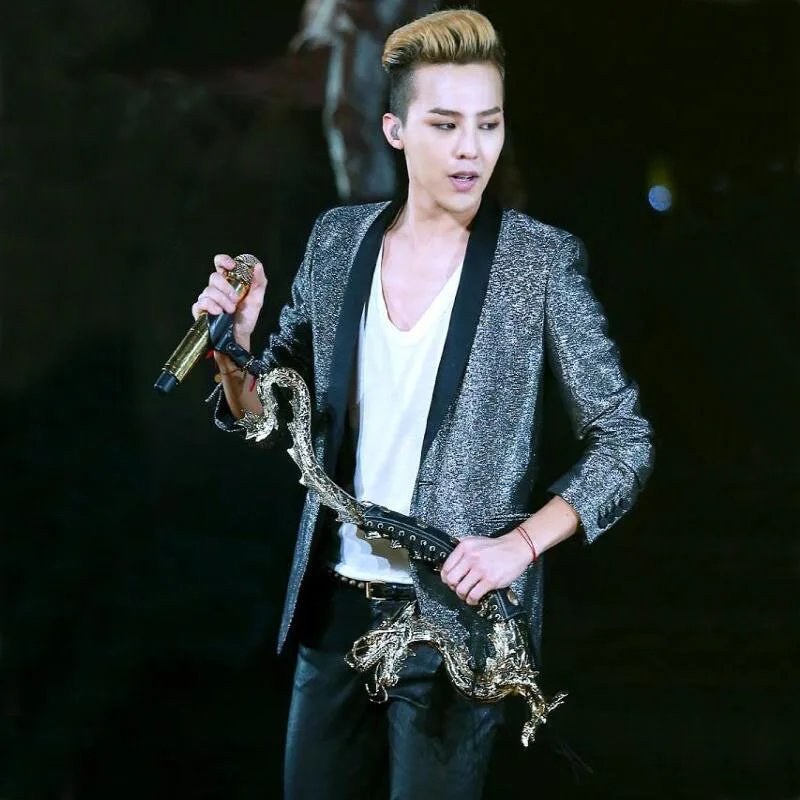 paillette male Sequins Stage Costumes Men terno Suit MC Host Clothing ...