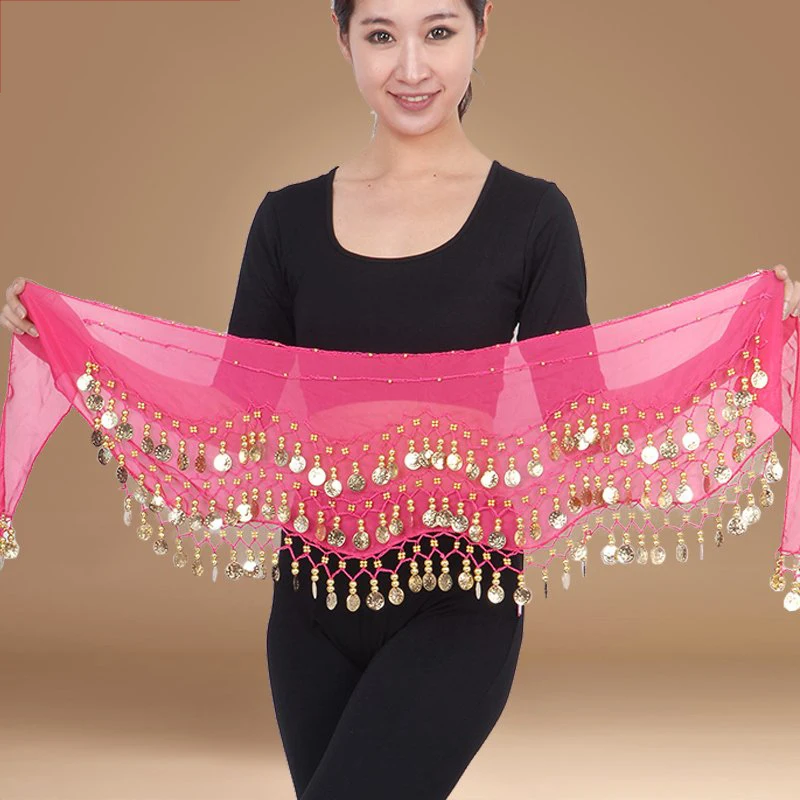 16mm Dance Coins 50pc Belly Dancing Coin Set – 50 Pieces, 16mm Gold ...