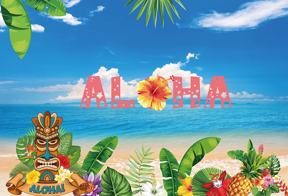 Hawaii Party Wallpaper