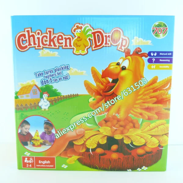 family fun chicken drop game Popular Desktop Games Hot sell child ...