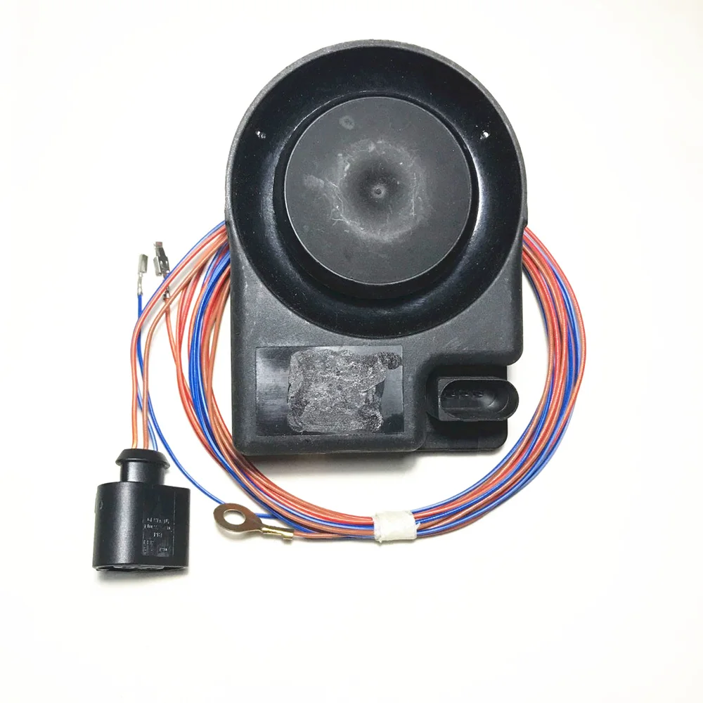 RWSYPL Security Alarm Siren Speaker Horn + Cable Wire For Passat B6 B7 ...