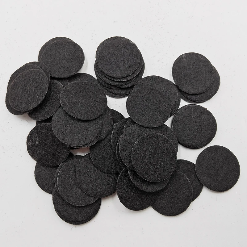2000pcs/lot 2.5cm Round Felt fabric pads accessory patches circle felt ...