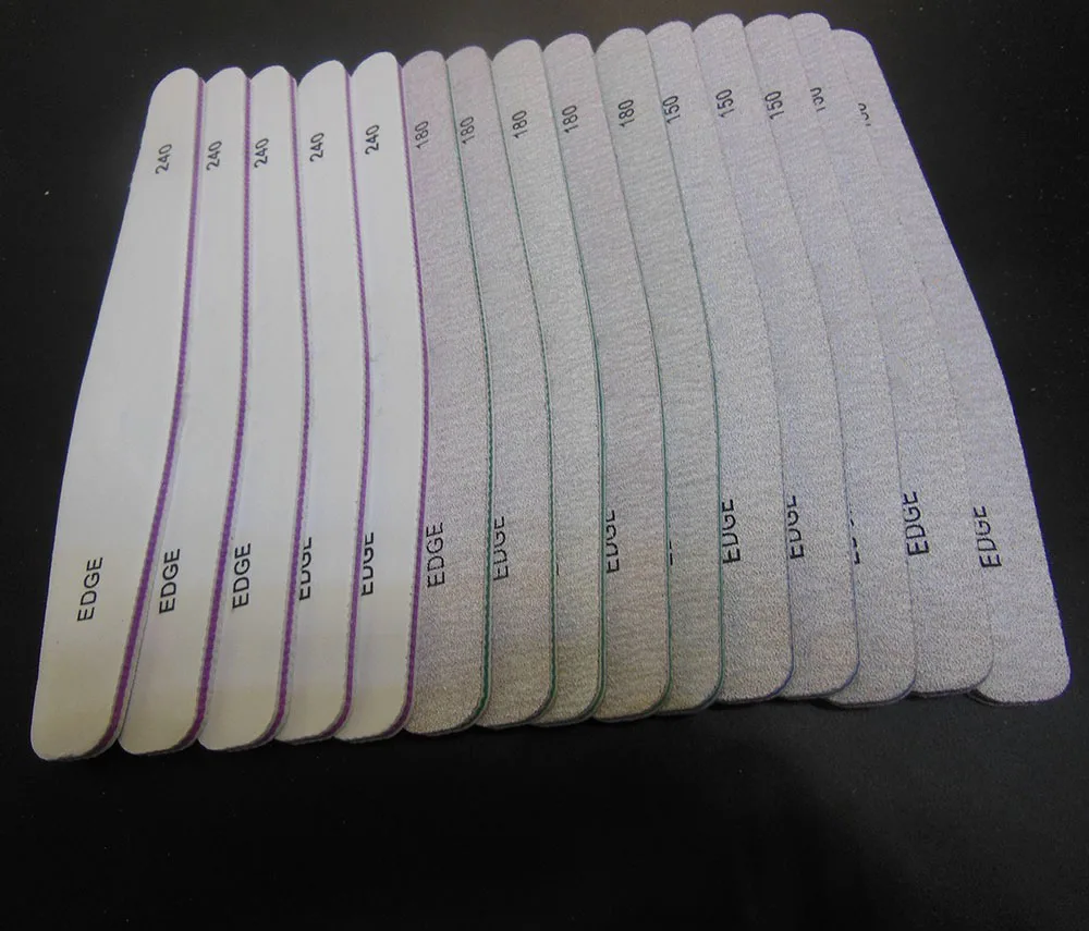 15-pcs-lot-high-quality-professional-nail-file-mix-grit-150-180-240-eva ...