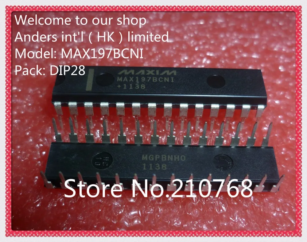 10 개/몫 MAX197BCNI + MAX197BCNI MAX197B MAX197 DIP28|maxim watches|maxim ...
