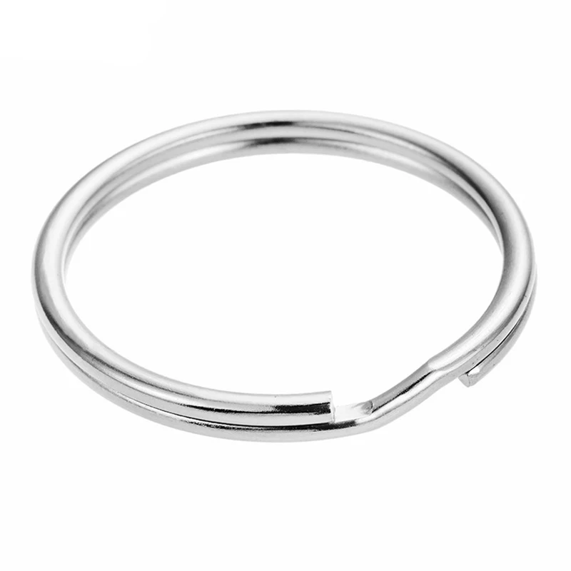 Metal 25mm Key Ring 20Pcs Keyrigs Split Keyring Double Layer Circle ...