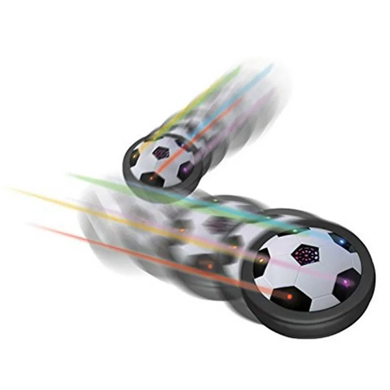 LED Air Power Soccer Disk Children Hover Glide Football Indoor or ...