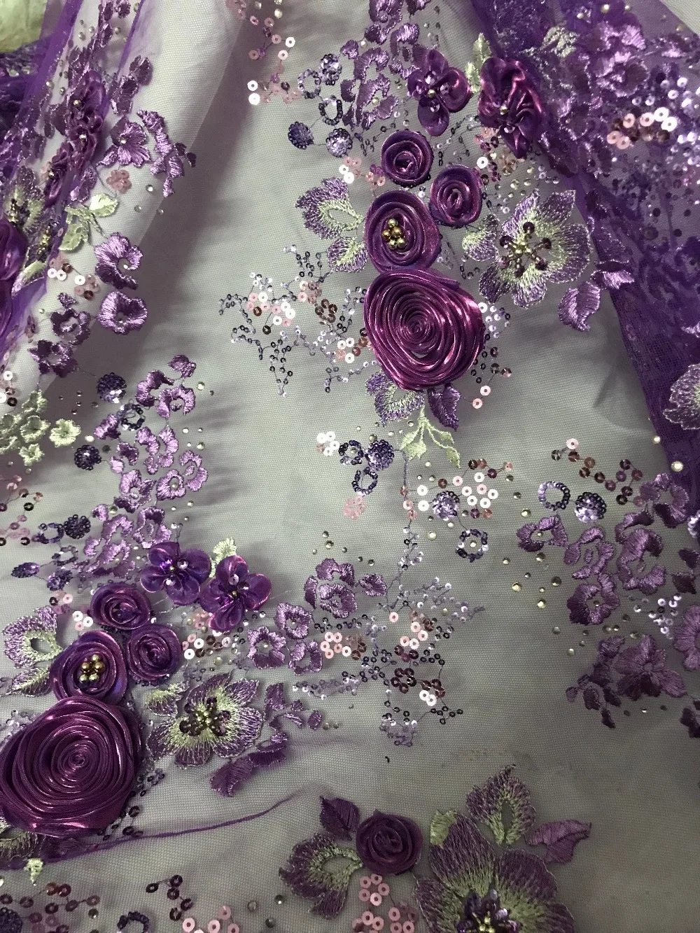 Tulle-French-net-Fabric-yaking-51128-Embroidered-High-Quality-With ...