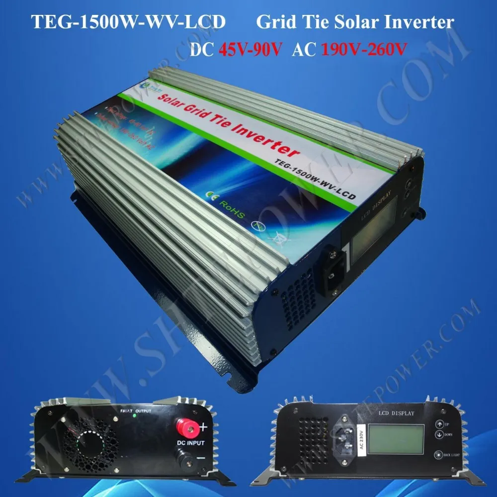 1500W mppt solar charge controller inverter, 1500w solar inverter, grid ...