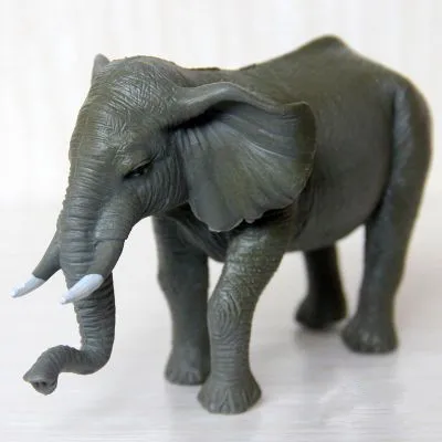plastic elephant Model toy plastic toy animal model decoration toy|toy ...