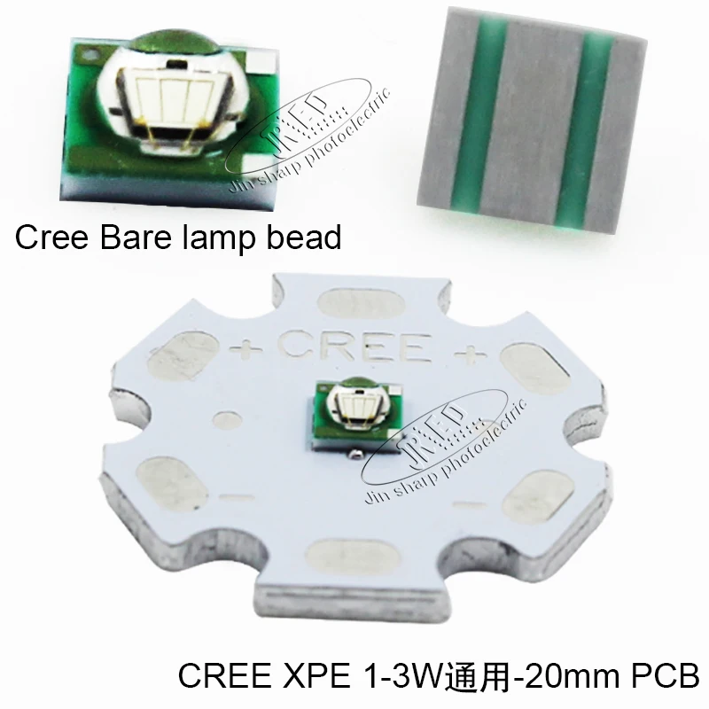 10 шт. cree XPE XP-E 3 Вт 3535 светодиодный chipUV 395 400 нм 420нм ...