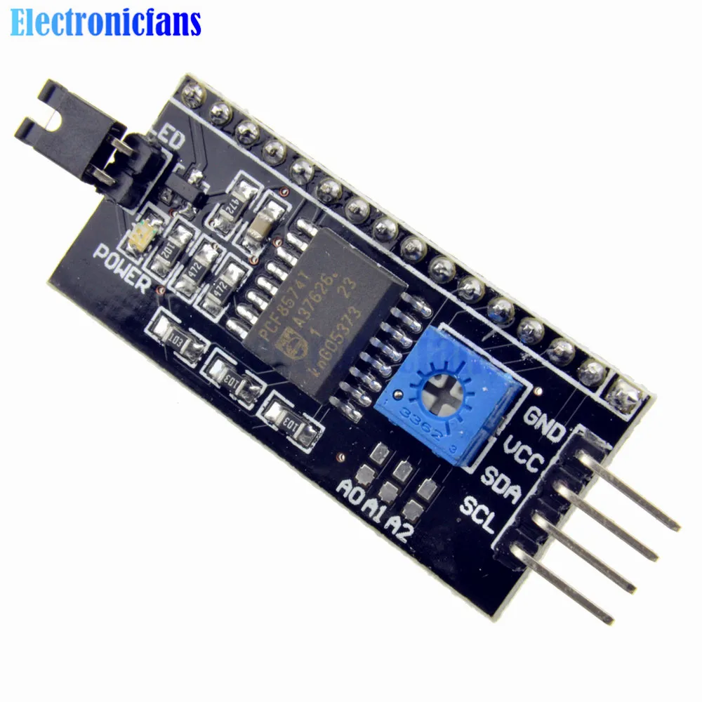 Iici2c Interface Lcd1602 Adapter Plate Board 5v Lcd Adapter Converter Module For Lcd1602 2004 