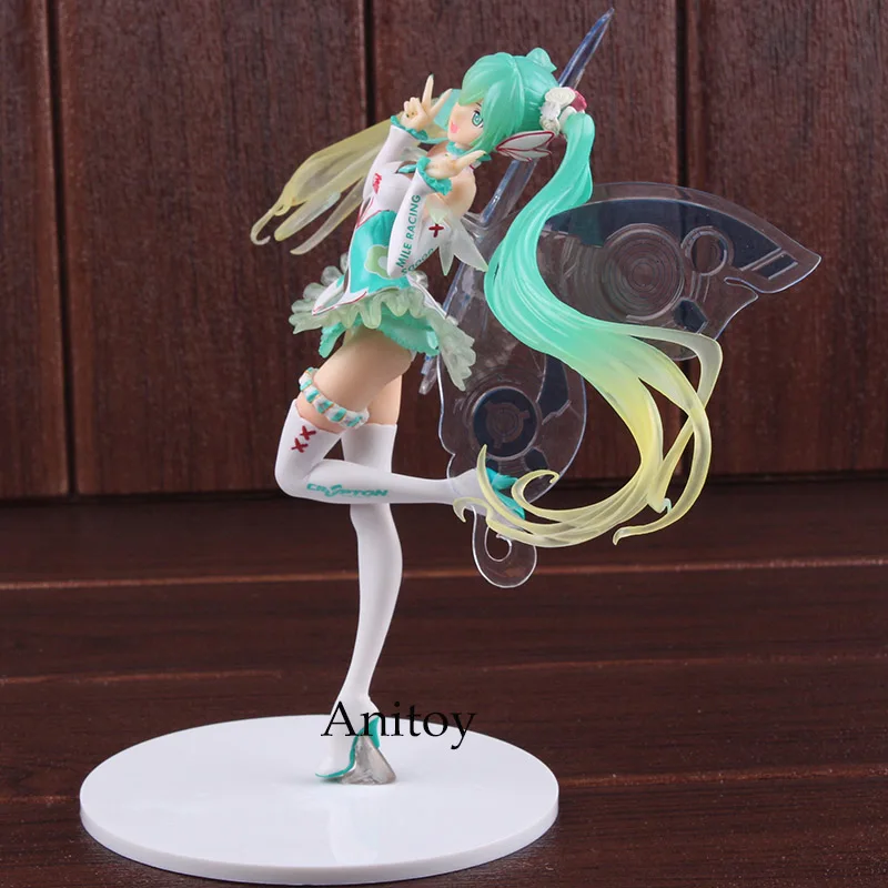 Hatsune Miku 2017 Racing Miku Tony PVC Anime Miku Hatsune Figurine ...