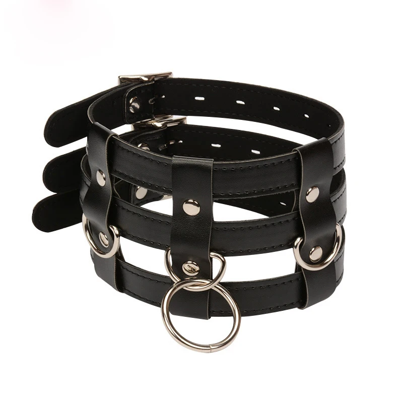 Buy Leather Sex Collar For Women Sex Products Bdsm Bomdage Collar Fetish Wear
