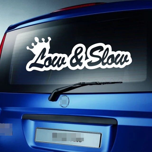 Lowered Car Stickers