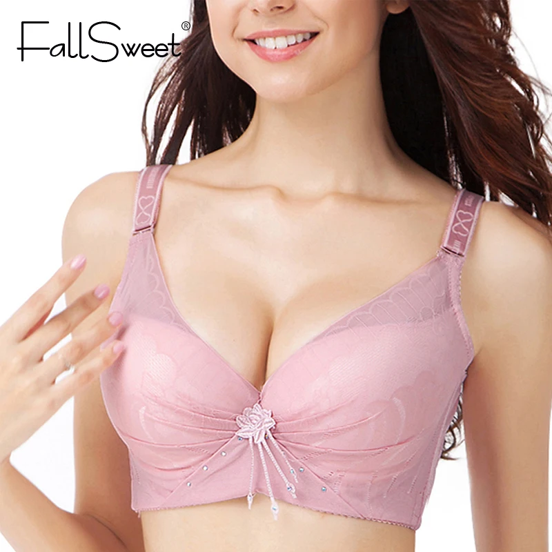 D E Cup Sexy Large Size Bra For Women 85 90 95 100 105 Thin Cup Push Up