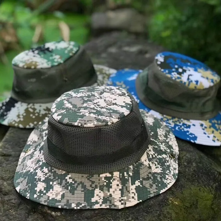 Summer Hats Man Military Camouflage Cap Fisherman Tactical Softair ...