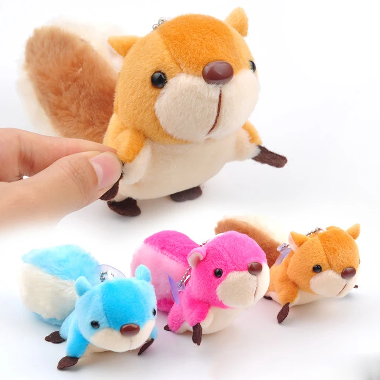 Aliexpress.com : Buy 5PCS/LOT Hot 8CM Kawaii Small squirrel Plush Toys ...