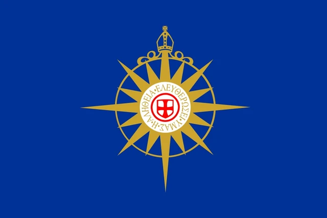 Anglican Rose Flag 120X120cm (4x4FT) 120g 100D Polyester Double ...
