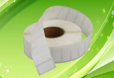 20mm*10mm*2000pcs/Roll Blank Brittle Bar Code Printing Label Fragile ...