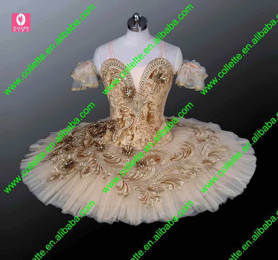 New !!BLY1150!!! Girl's Gold ballet professional classical competition ...