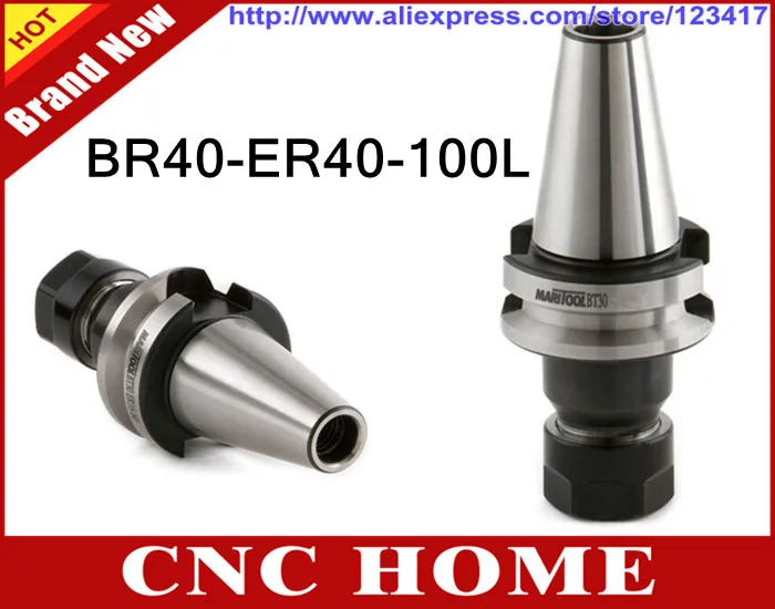 Brand New BT40 ER40 100mm ER Collet Chuck Holder ER40 100mm Shank Chuck ...