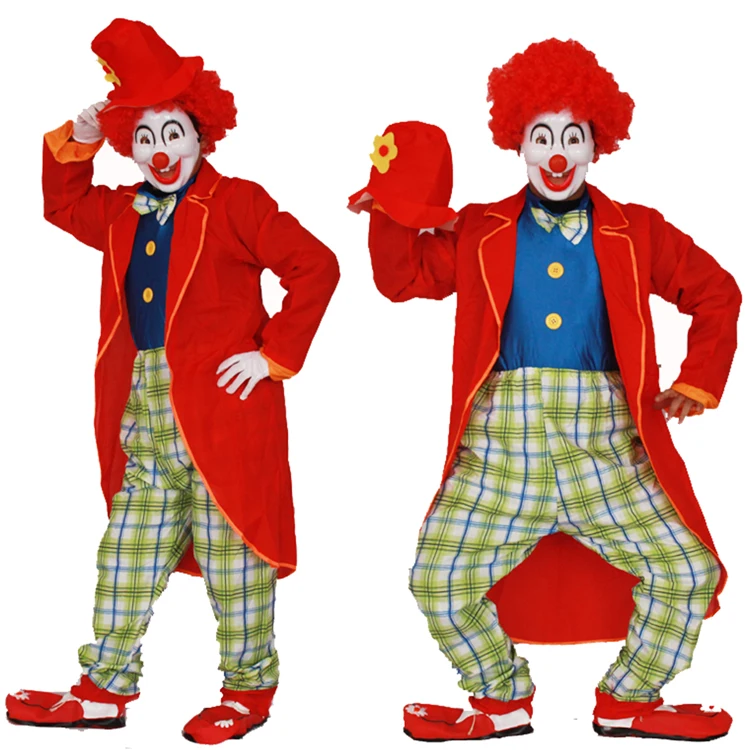 The-clown-cosplay-clothes-gorgeous-clown-clothing-red-clown-clothing ...