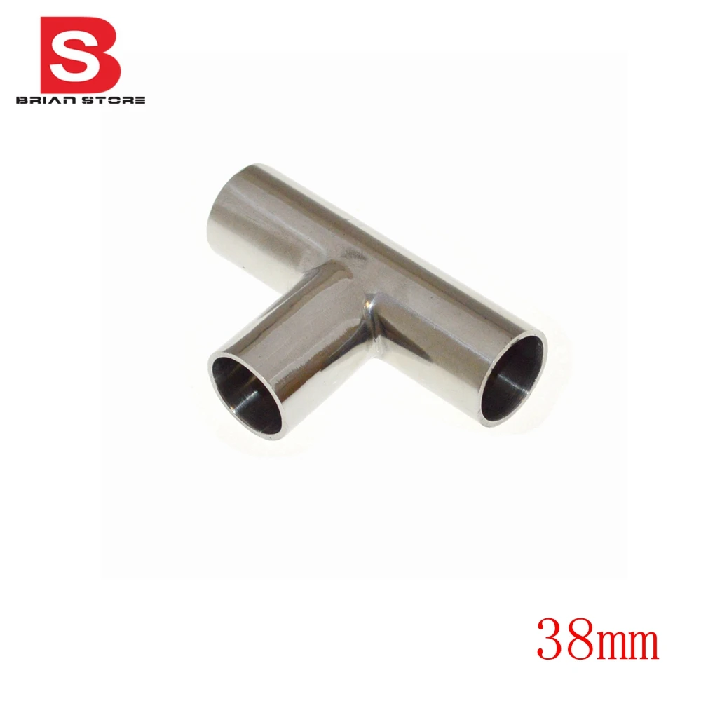 38mm Od Type T Joint Sanitary Welding Pipe Connection Fittings ...