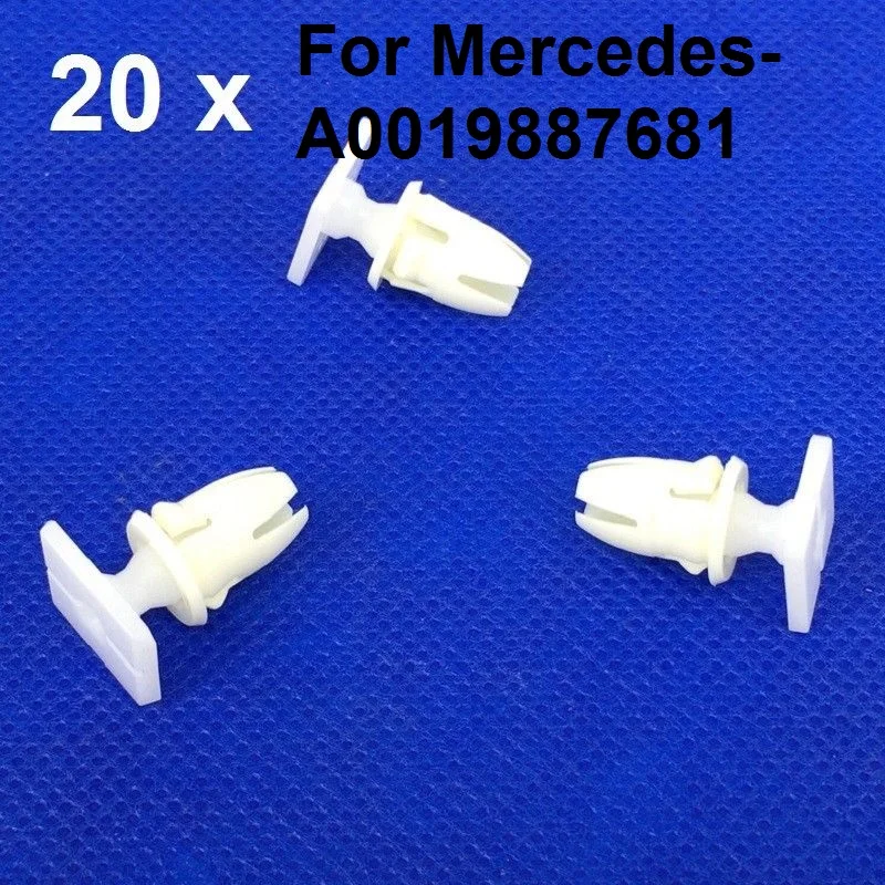 x20 For Mercedes Push Fastener Mounting Clip Rivet Grommet Plug ...