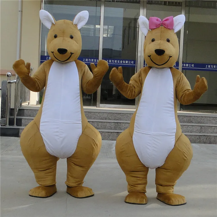 Cartoon Kangaroo Cosplay Mascot Costume - AllCosplay.com