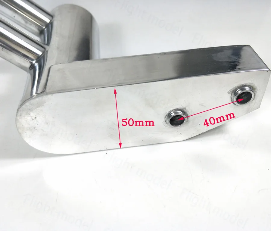 New Version Pitts Exhaust Muffler for DLE55 DLE55RA DA50 50cc Gas ...