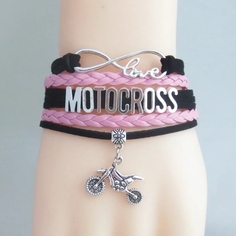 Love-Motocross-Rider-Bracelets-Charm-Motorcycle-Riders-Bracelets ...