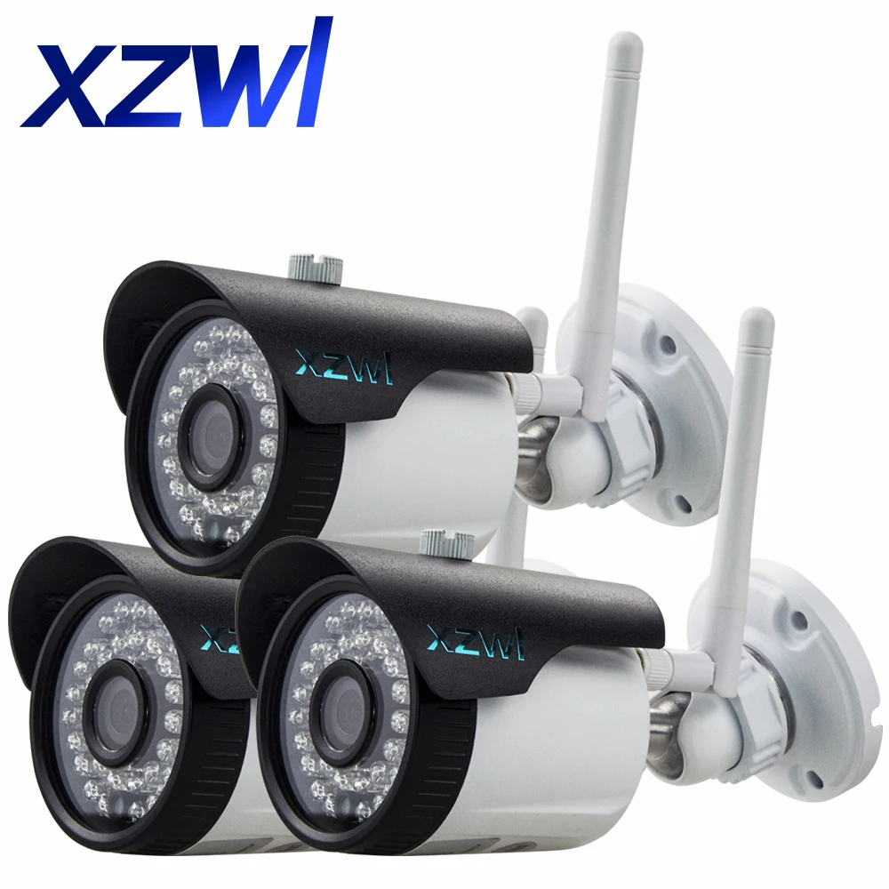 720p IP Camera wifi wireless Bullet NetCam 1.0MP Network P2P Onvif ...