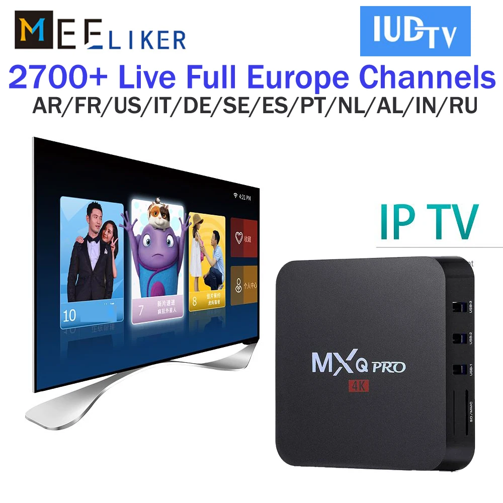 Aliexpress.com : Buy Android 7.1 IPTV Box MXQ pro 4K S905W With IUDTV ...