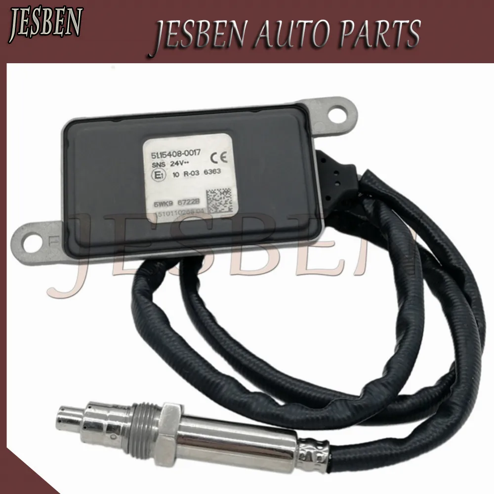 새로운 oe 스타일 nox 센서 질소 산화물 람다 센서 5wk96722b sns 24 v 남자 5wk9 6722b에 적합|배기 ...