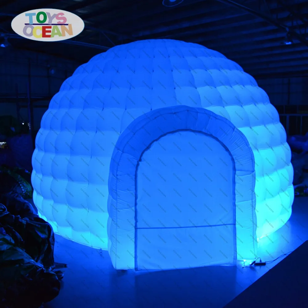 Tienda inflable para fiestas, igloo, led, con luz LED|tent tent|tent ...
