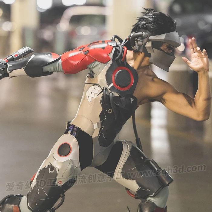 Genji Watching Blackwatch Armor Free Clipping 1:1 Wearable Customized ...