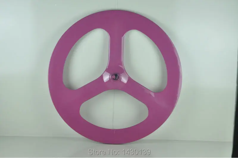 1Pcs pink color 700C Fixed Gear/ Road bike full carbon bicycle ...