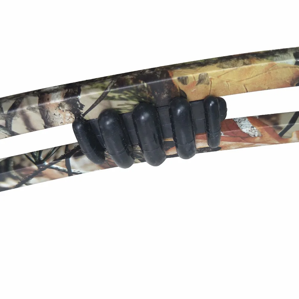 2 Pieces Compound Bow Limb Stabilizer Dampener Silencer Archery Hunting ...