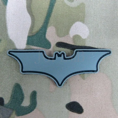 ACU SWAT Batman Logo Military Tactical Morale 3D PVC patch Badges PB664 ...