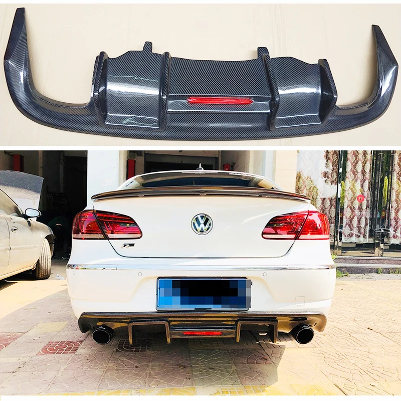 Carbon Fiber Rear Spoiler Vw Cc at Kenneth Hightower blog