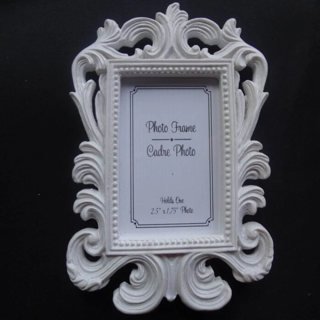 White Baroque Picture Frames